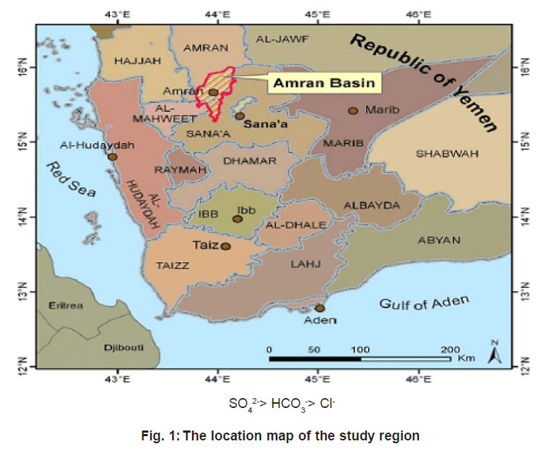 Water quality evaluation of the groundwater resources in Amran basin, Yemen